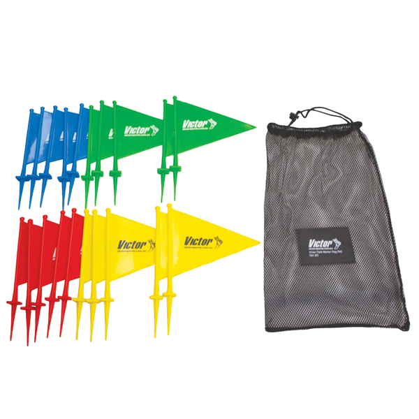 Victor Field Marker Flag PVC Set (20) - Victor Wholesale