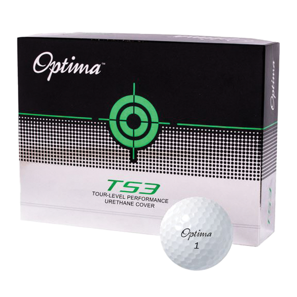Optima Golf Ball TS3 Urethane - 12 Pack - Victor Wholesale